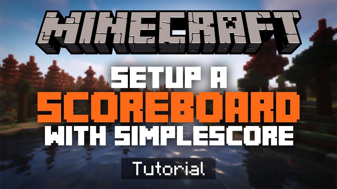 Best Scoreboard Plugin For Your Minecraft Server Simplescore Tutorial