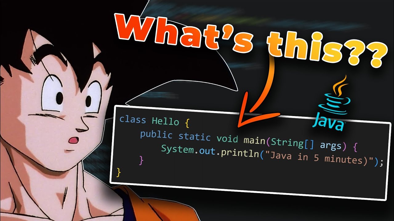 Learn Java In 5 Minutes Youtube