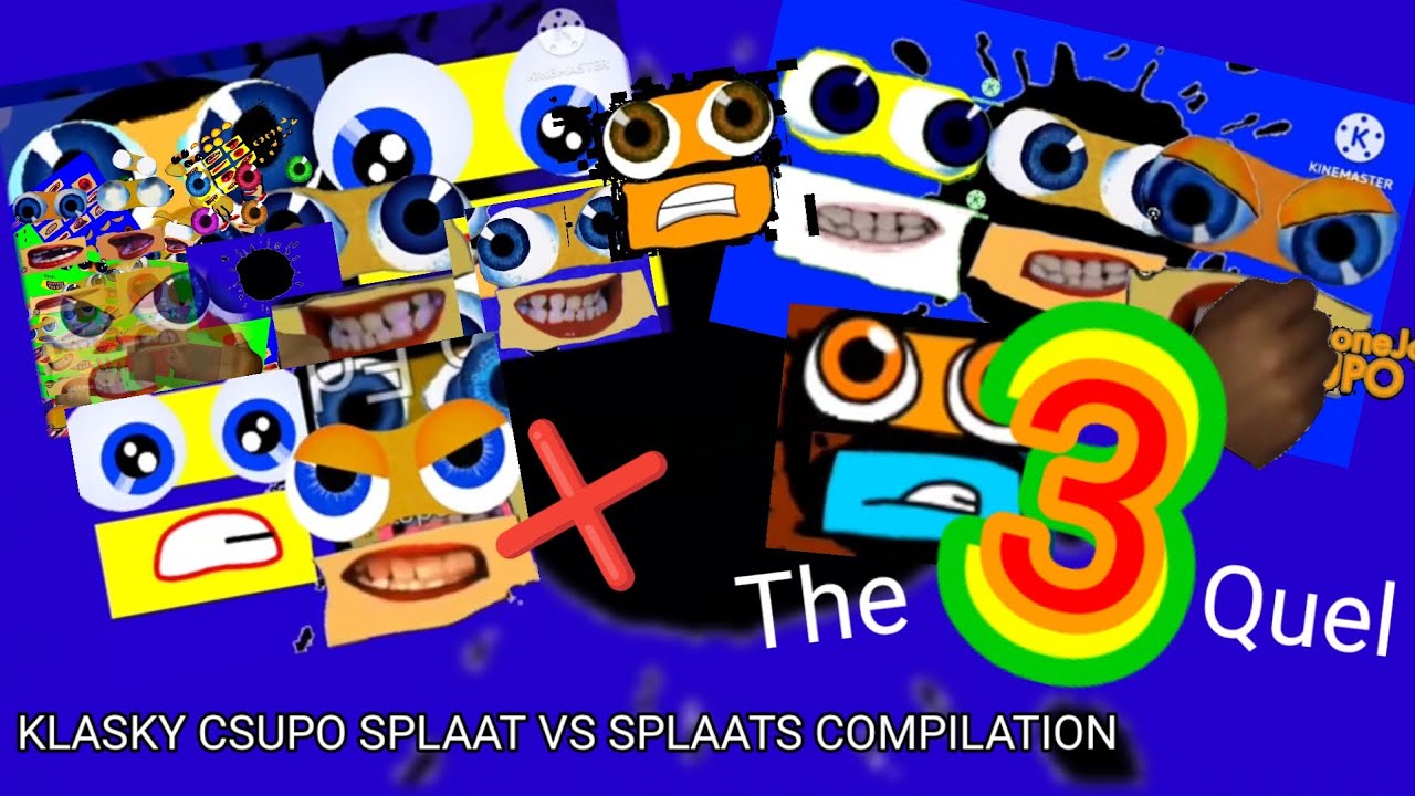 Klasky Csupo Splaat Vs Splaats Compilation The Threequel Youtube