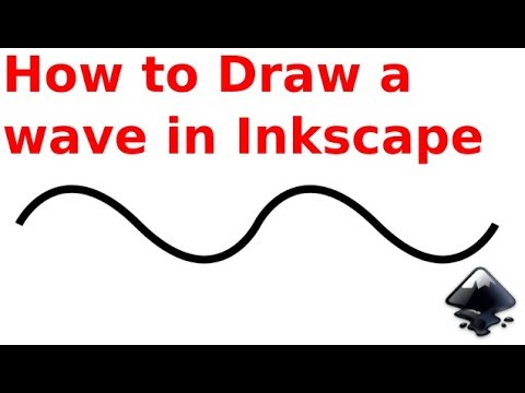 Draw A Sine Wave In Inkscape Youtube