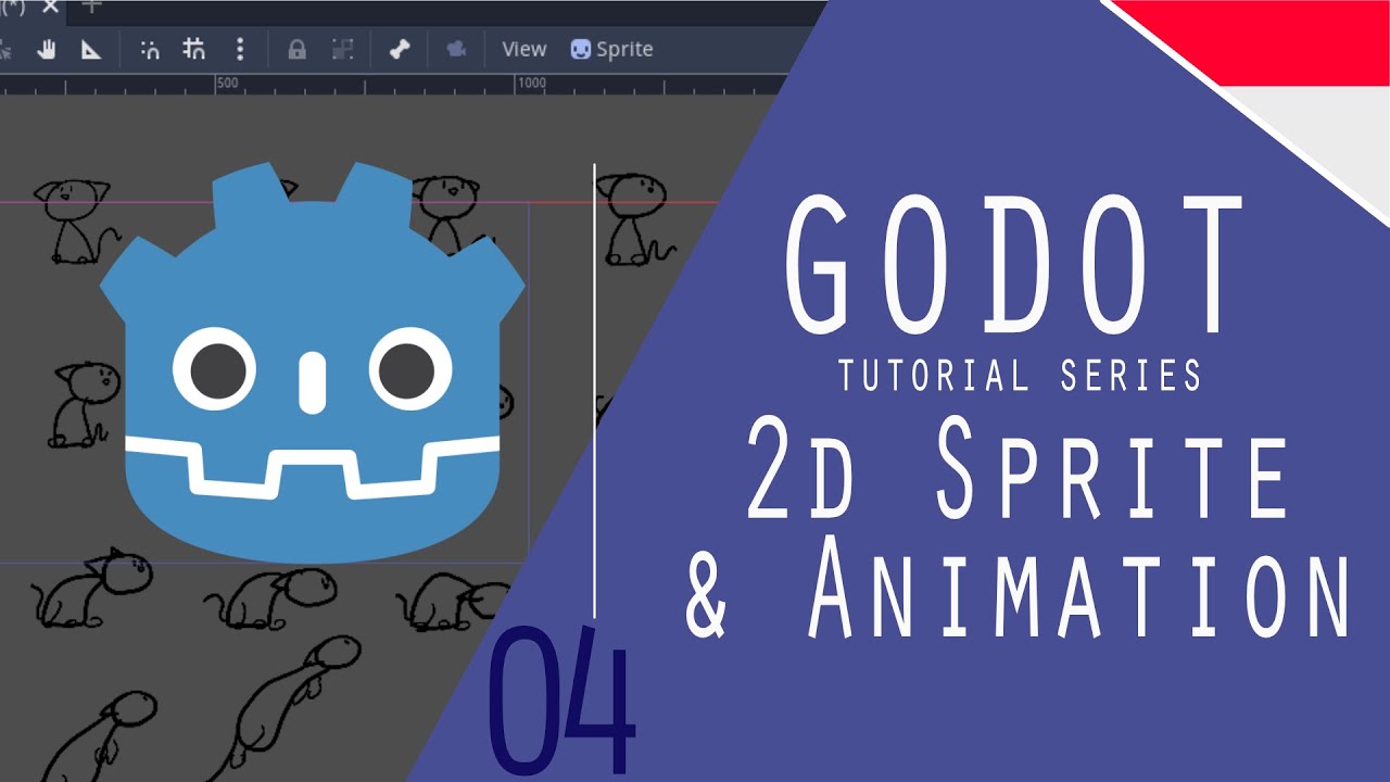 Godot 3 X 04 Sprite Animated Sprite Spritesheet Godot 2d