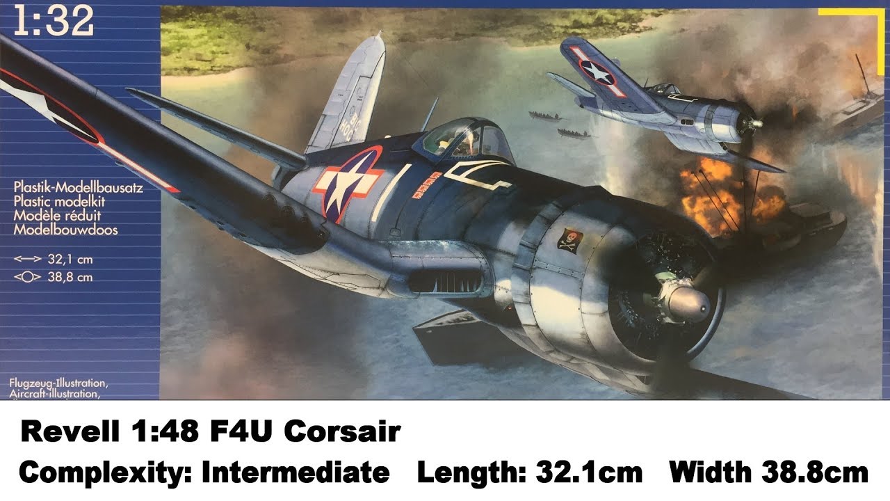 Revell 1 32 F4u Corsair Kit Review Youtube