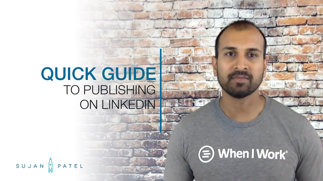 Guide To Linkedin Publishing Youtube