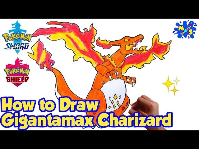 How To Draw Charizard Gigantamax