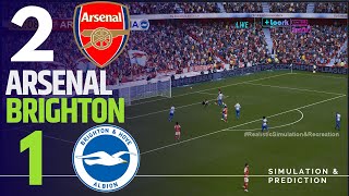 Live Arsenal Vs Brighton Premier League 2025 26 Full Match Simulation 十 ...