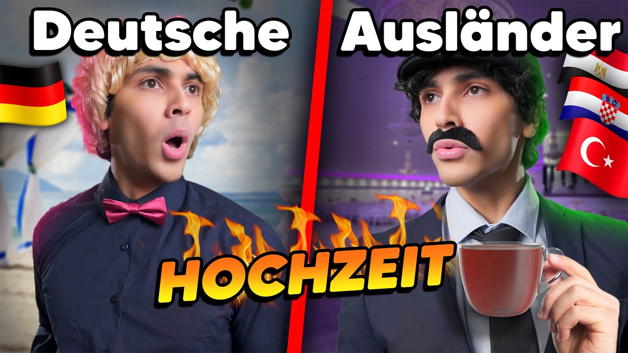 Deutsche Vs Ausländer Auf Einer Hochzeit Mohi 07 Youtube
