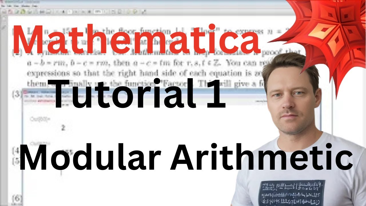 Mathematica Tutorial 1 Modular Arithmetic Youtube