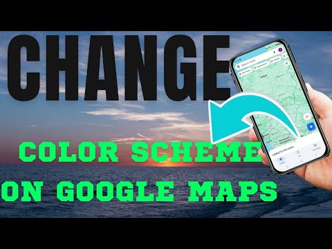 How To Change The Color Scheme Of The Map View On Google Maps Youtube