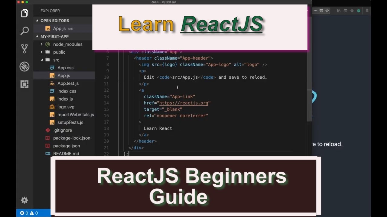 Learn React Reactjs Tutorial Beginners Guide Youtube