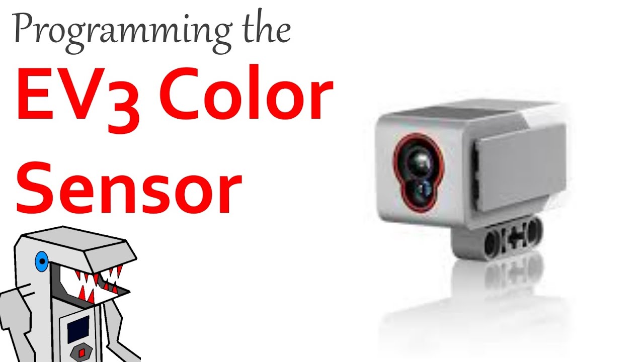 How To Program The Ev3 Color Sensor Youtube
