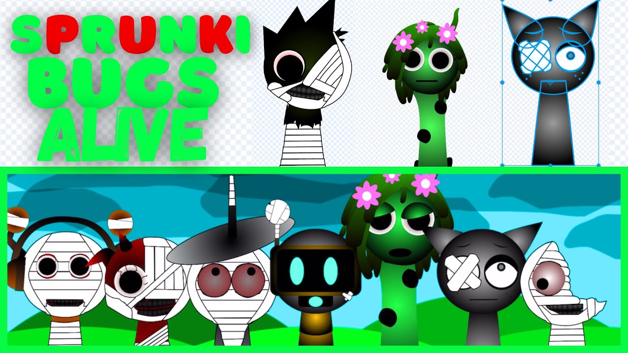 How To Make A Bug Tutorial Sprunki Alive Phase 3 Rm Remastering