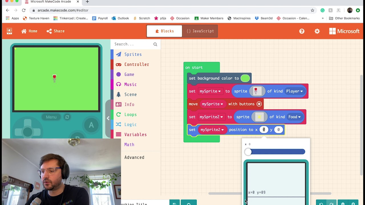 Intro To Makecode Arcade Youtube