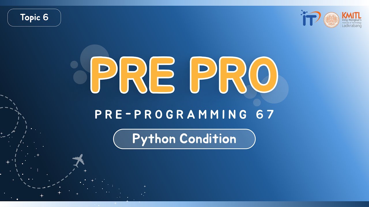 Python Condition Youtube