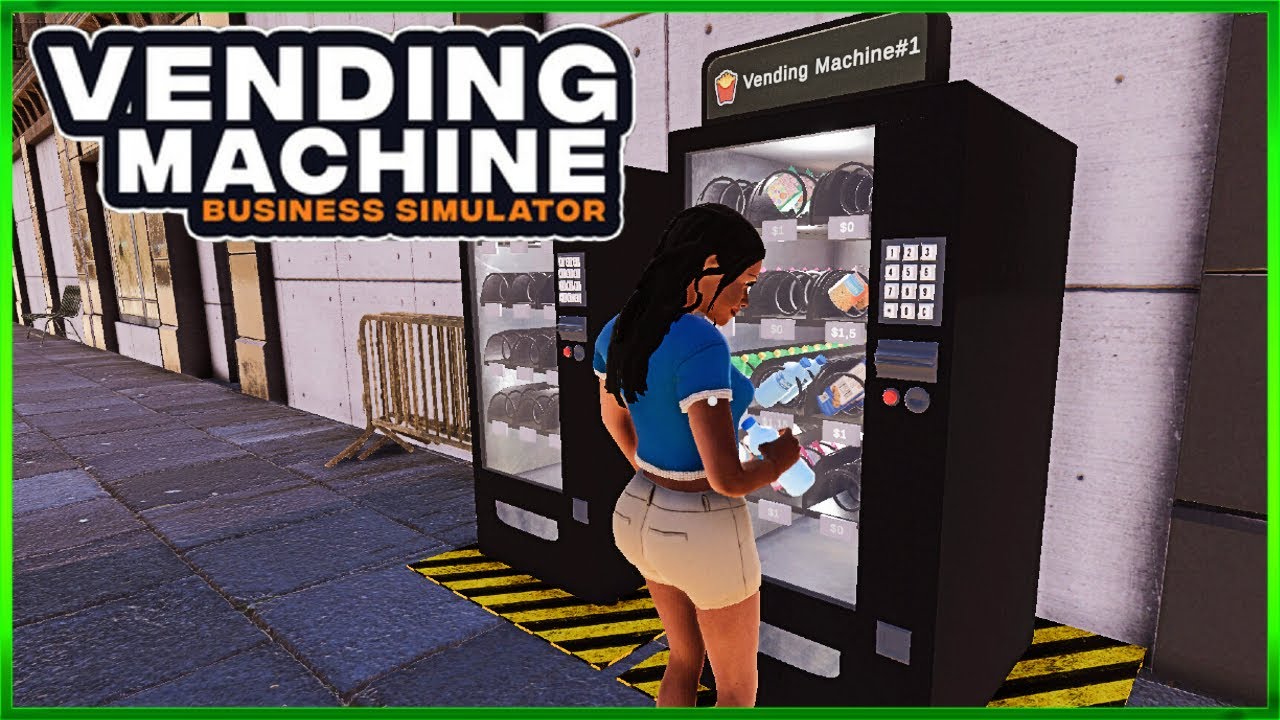 Vending Machine Business Simulator Demo First Look Youtube