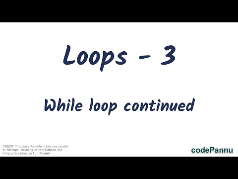 L3 Wk 2 V9 While Loop Explained Loops In Python Python For