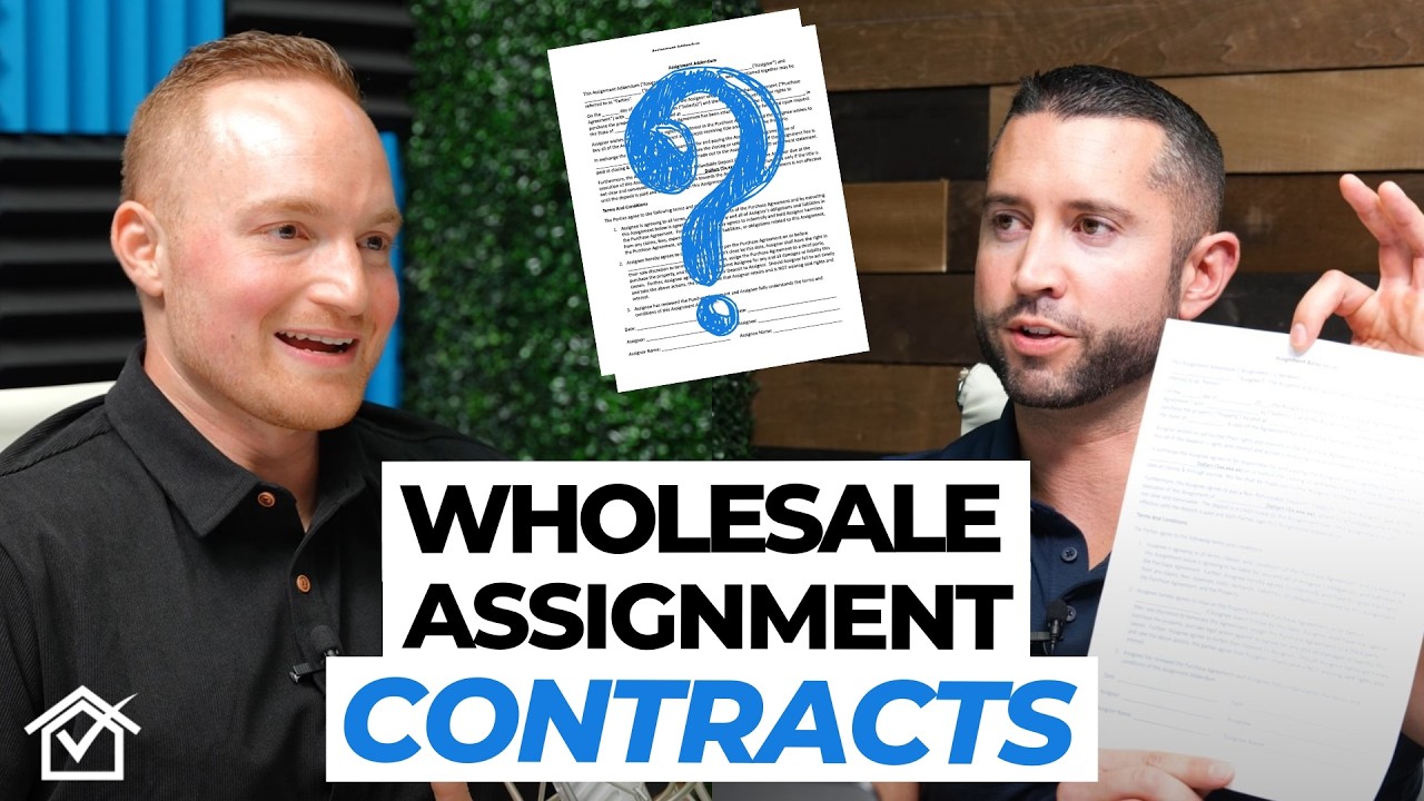 How To Fill Out An Assignment Contract For Wholesaling Real Estate