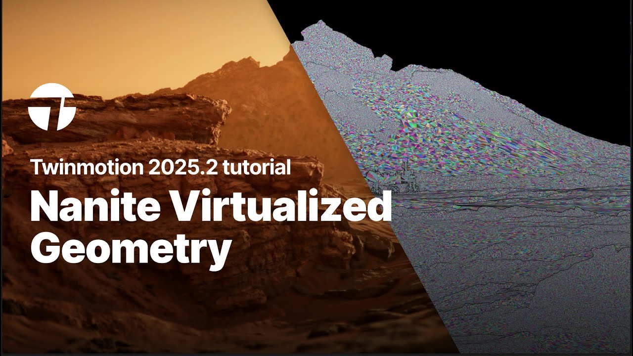 Nanite Virtualized Geometry Twinmotion 2025 2 Tutorial Youtube