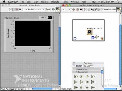 Intro To Labview Part 7 While Loops Youtube