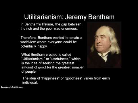 Utilitarianism Theory