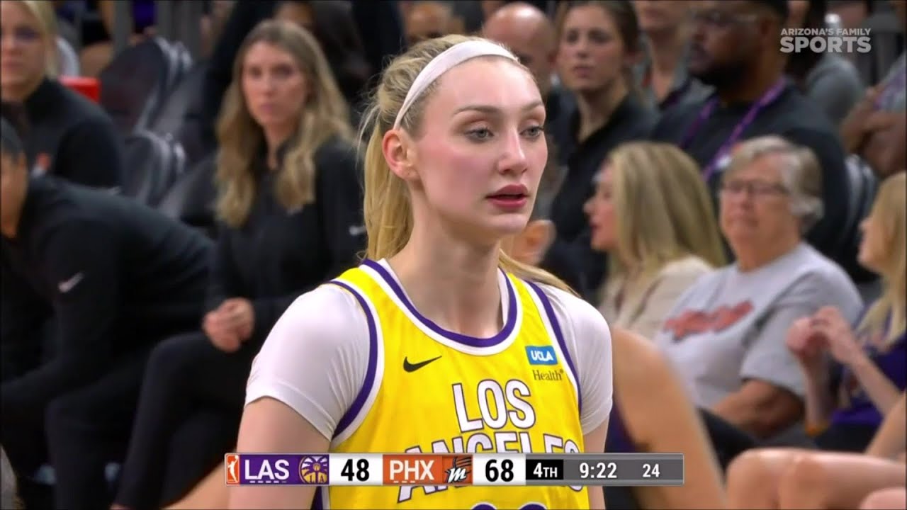 Cameron Brink Highlights In Los Angeles Sparks Loss Vs Phoenix Mercury