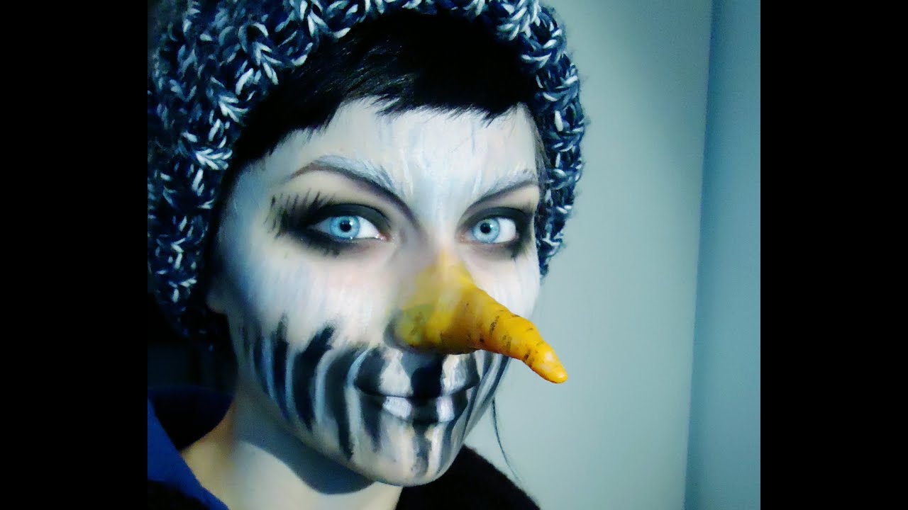 Snowman Makeup Tutorial Youtube