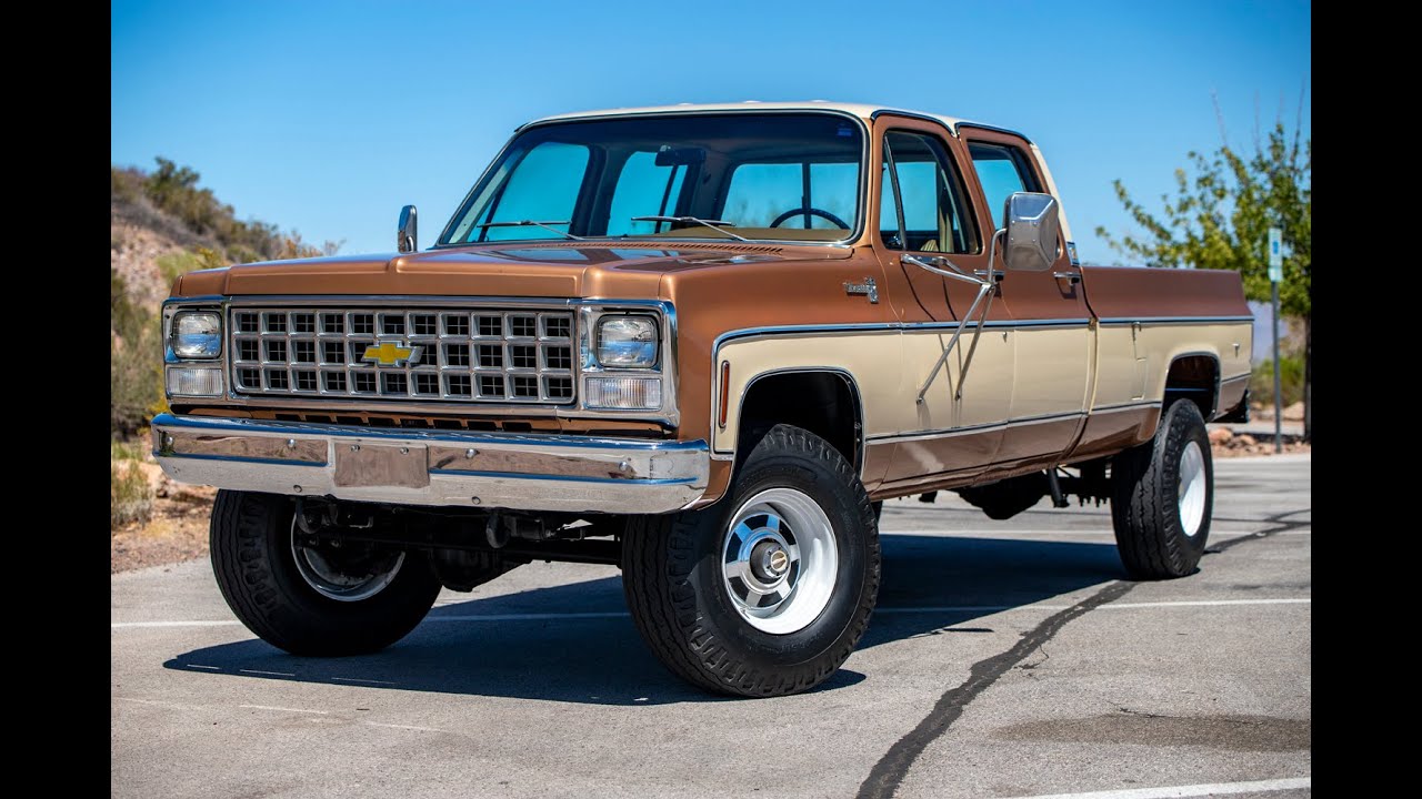 1980 Chevrolet Silverado Crew Cab K30 4x4 4sd 56k Original Miles Walk