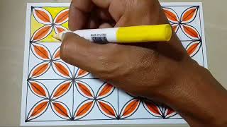 Cara Menggambar Batik Mudah Tapi Bagus Motif Batik Kawung Doovi