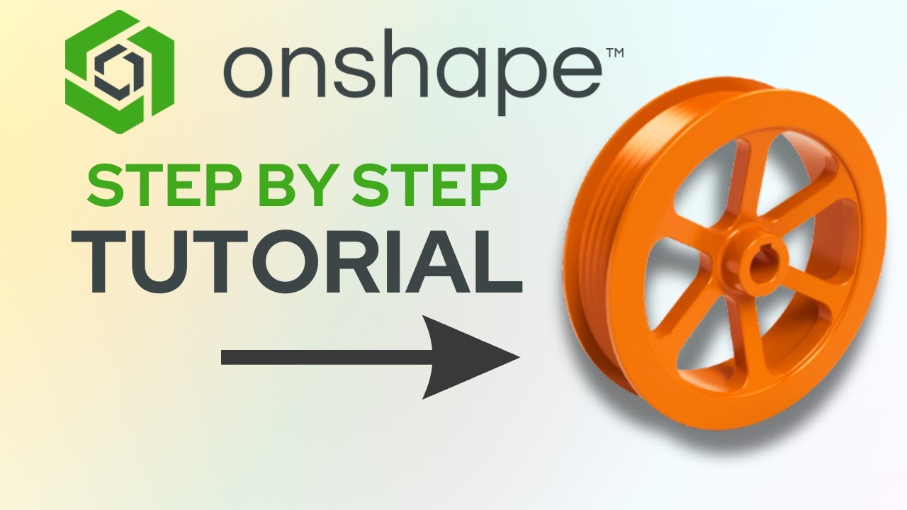 Onshape Beginners Pump Pulley Tutorial Step By Step Cad Guide By