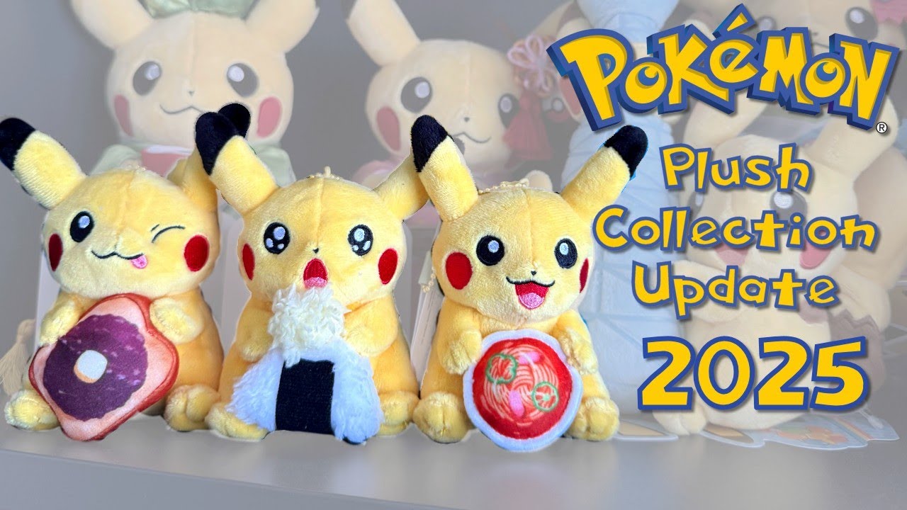 Our Pokémon Plush Collection Feb 2025 Youtube