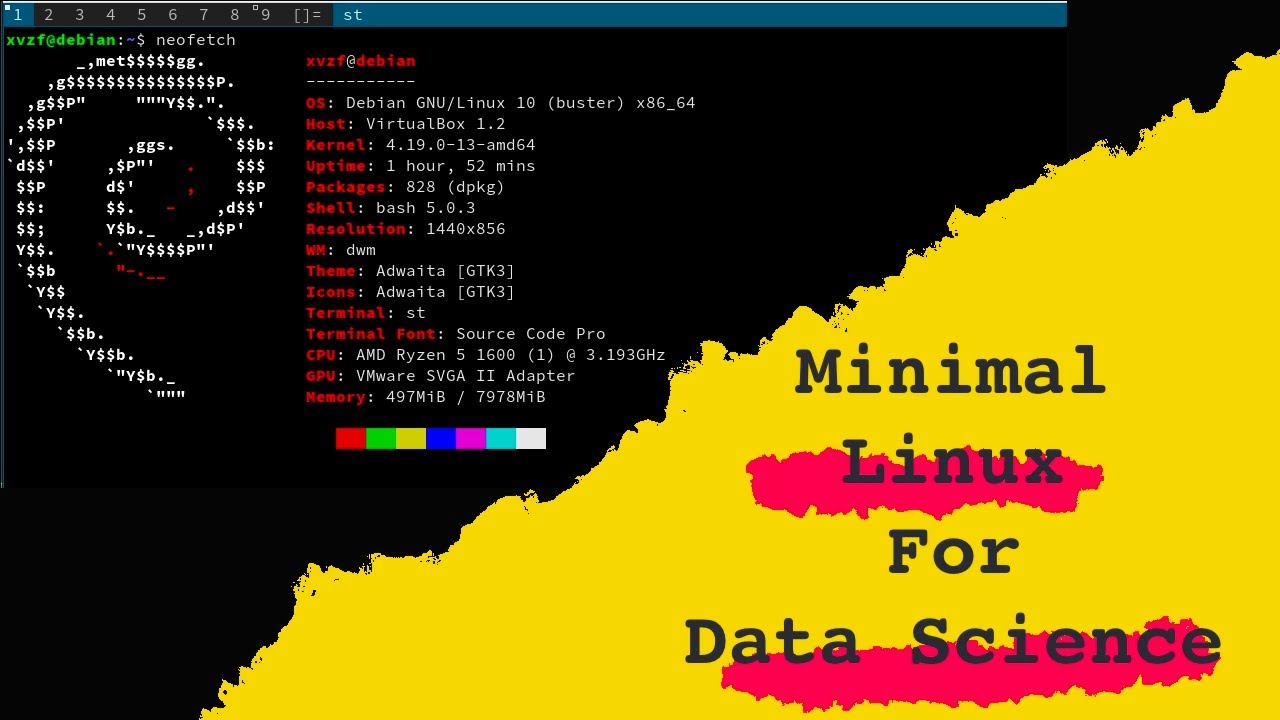 Linux As An Ide For Data Science Installation Tutorial 2021 Youtube