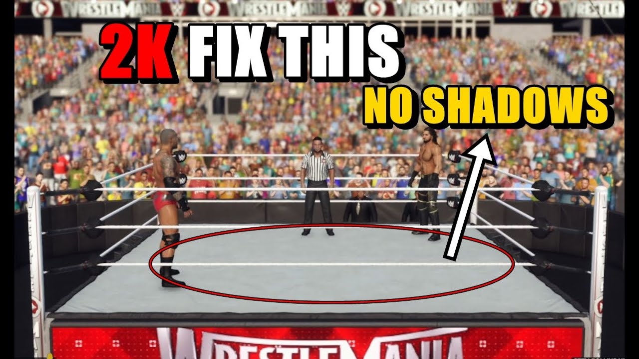 Wwe 2k24 No Shadows And Lighting On Pc Bug Youtube