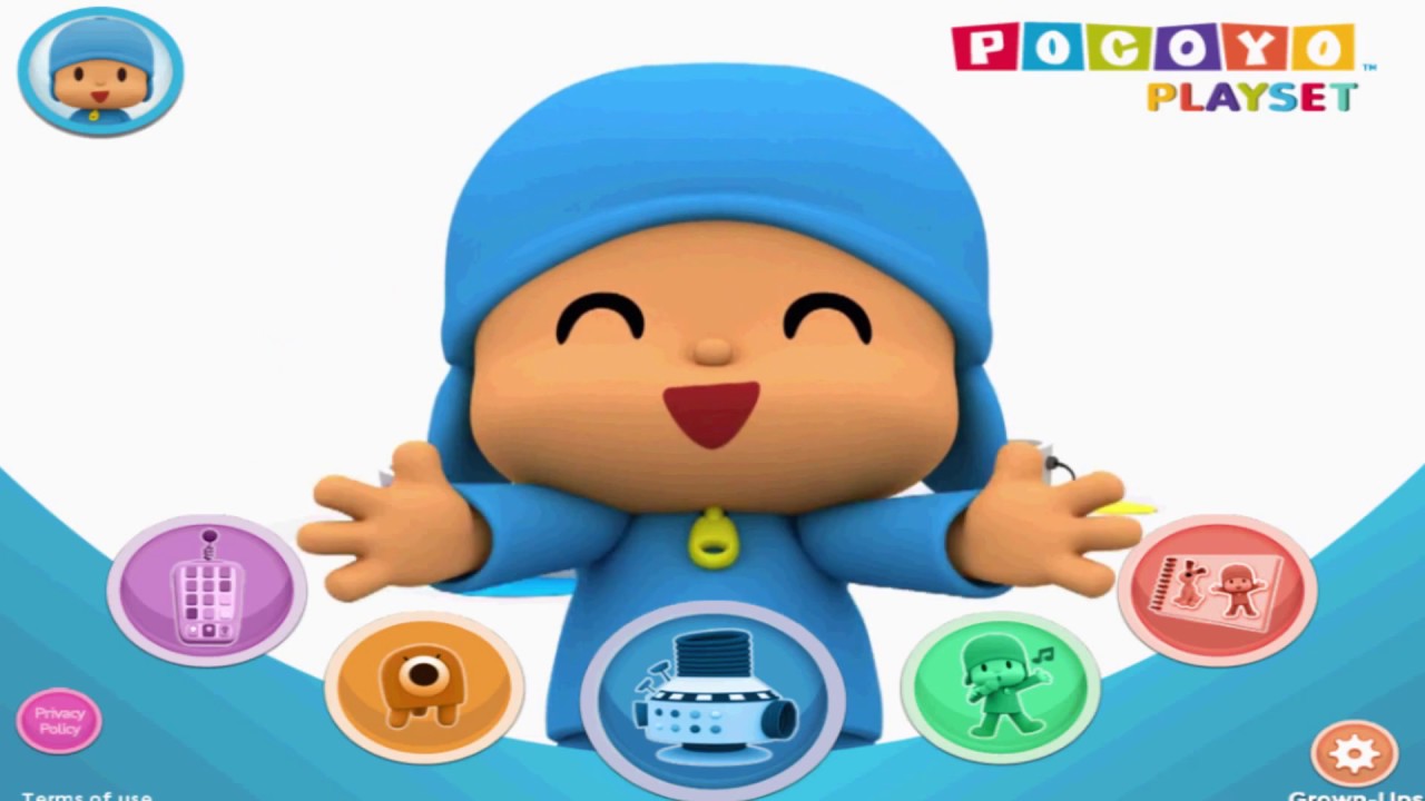 Pocoyo Playset Colors Baby Play And Learn Colors With Pocoyo Playset