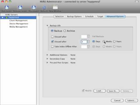 Netvault Backup Os X File System Backup Creation Youtube