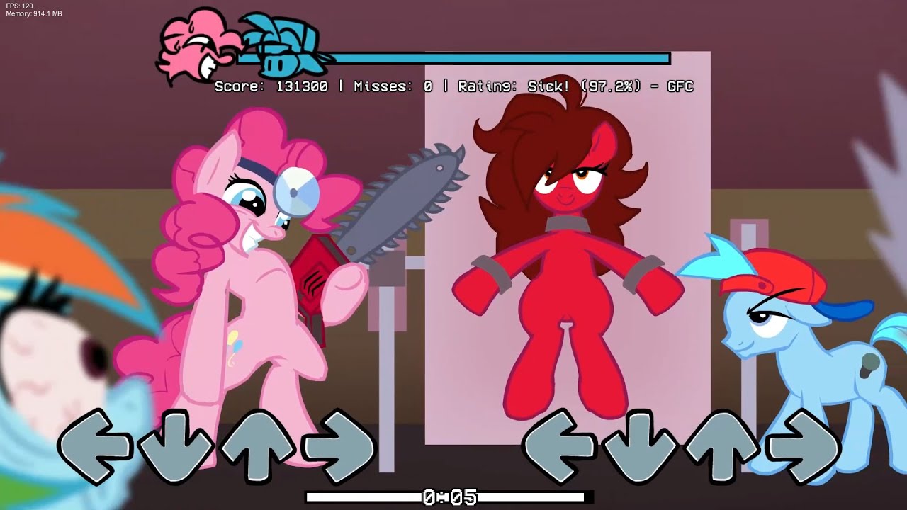 Fnf Vs Pinkie Pie Cupcakes Elements Of Insanity Youtube