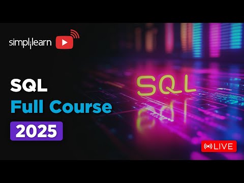 Sql Full Course 2025 Sql Tutorial For Beginners Sql Beginner To