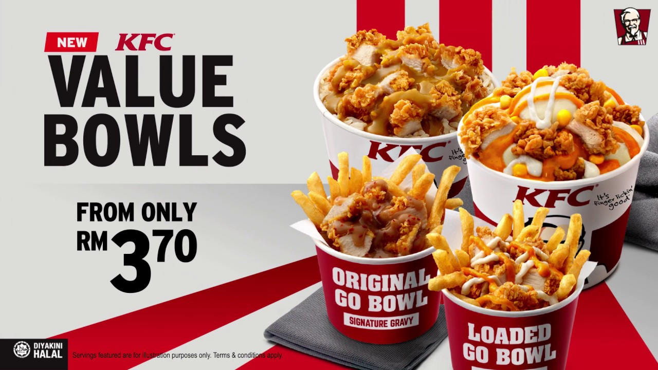 New Kfc Value Bowls Youtube