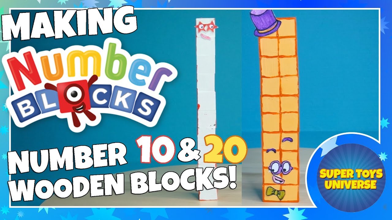 Making Numberblock 10 And 20 Youtube