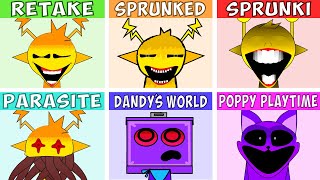 Incredibox Sprunki All Retake Og Vs Sprunked Vs Sprunki Vs Parasite Vs