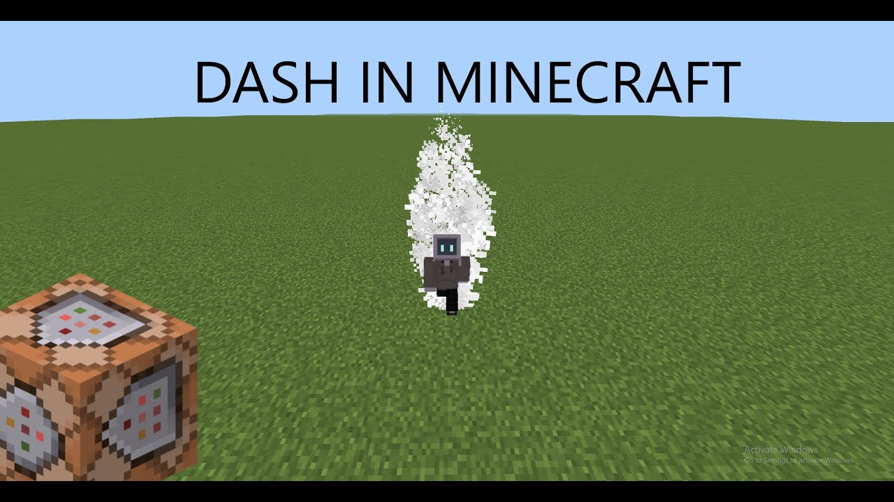 How To Make A Quick Dash Minecraft Java Youtube