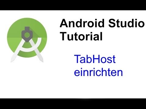 Android Studio Tutorial Tabhost Einrichten Youtube
