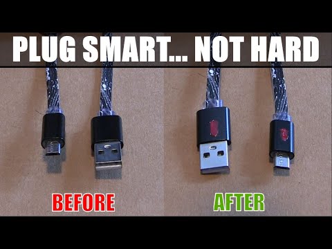 Avoid Plugging In Phone And Usb Cords The Wrong Way Youtube