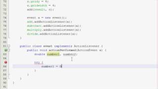 Java Gui Tutorial 14 Simple Calculator Part 2 Of 4 Firecat318