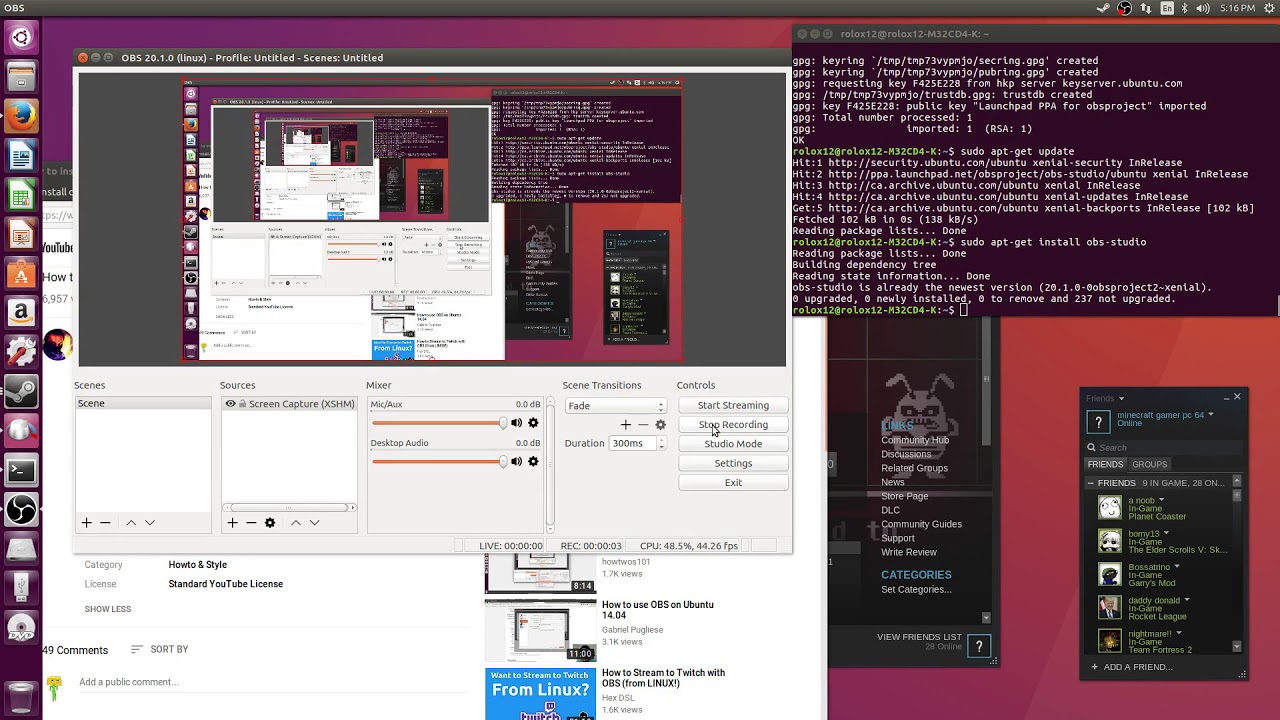 I Hate Linux Youtube