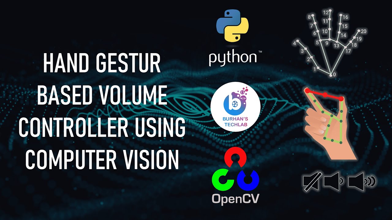 Hand Gesture Volume Control Of Computer Using Opencv Computer Vision