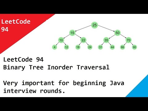 Leetcode 94 Binary Tree Inorder Traversal Very Important For Beginning
