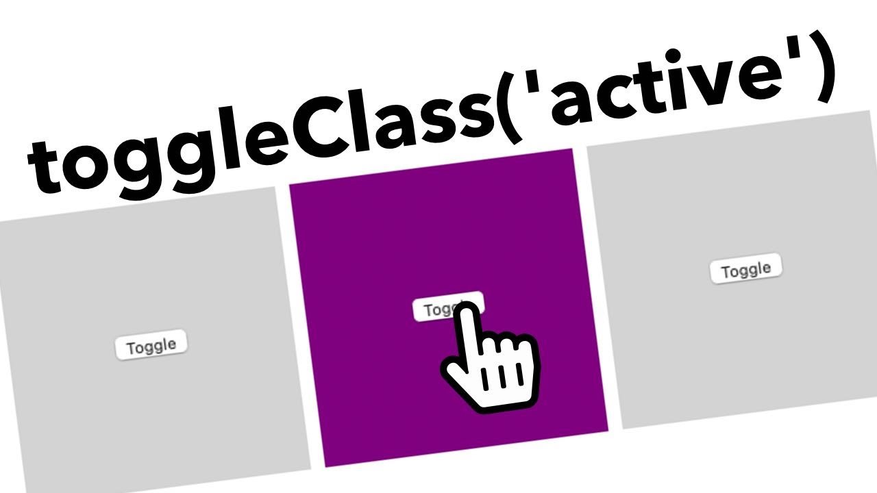 Js Toggle Class Challenge Youtube