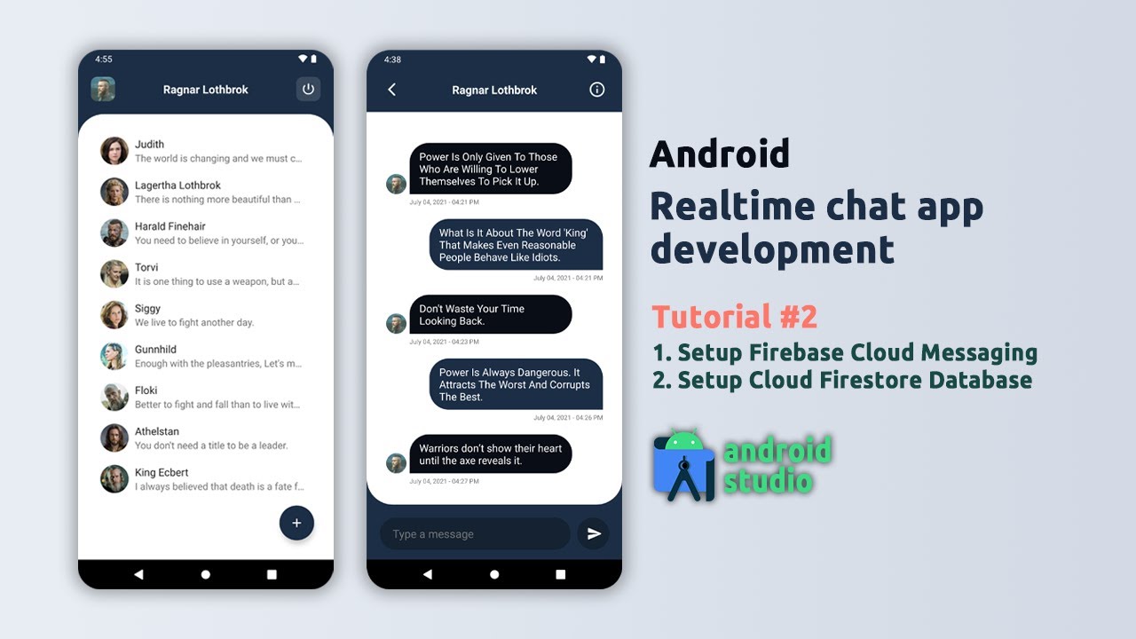 Android Chat App Development Tutorial 2 Setup Firebase Cloud