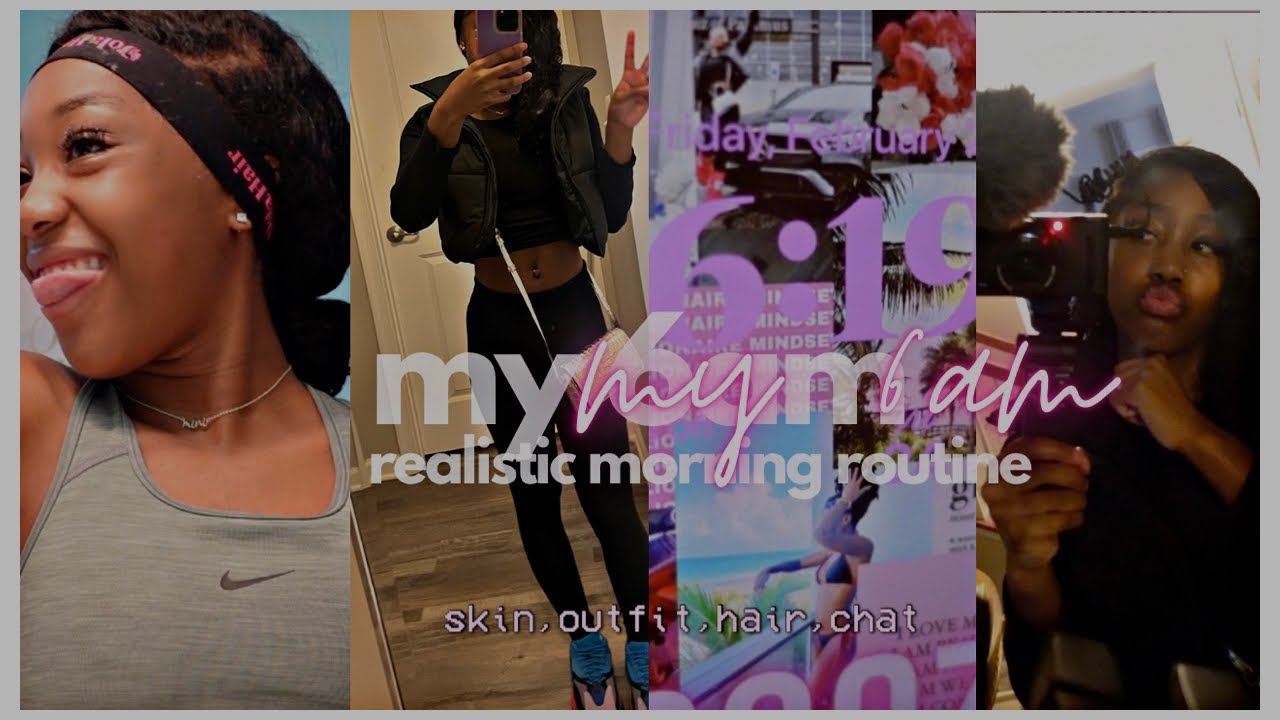 My Realistic 6am Highschool Morning Routine Youtube