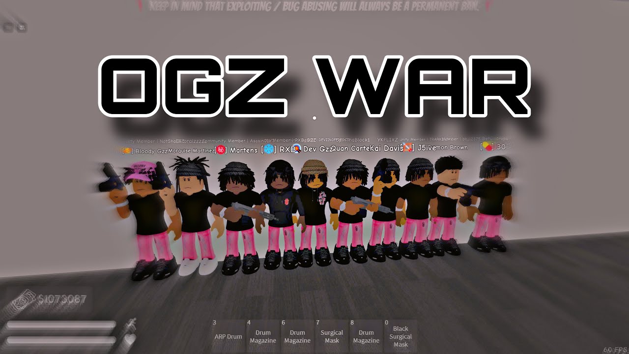 Ogz Vs Oygz War Youtube