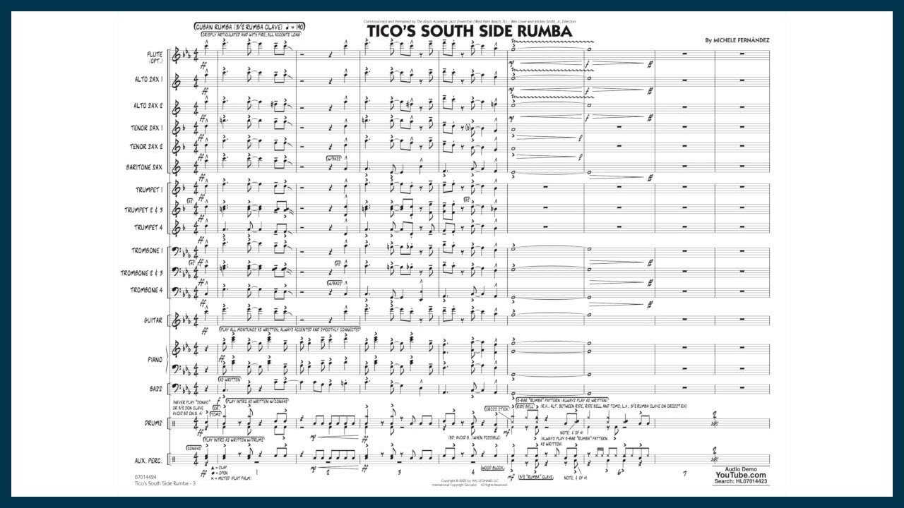 Tico S South Side Rumba By Michele Fernández Youtube